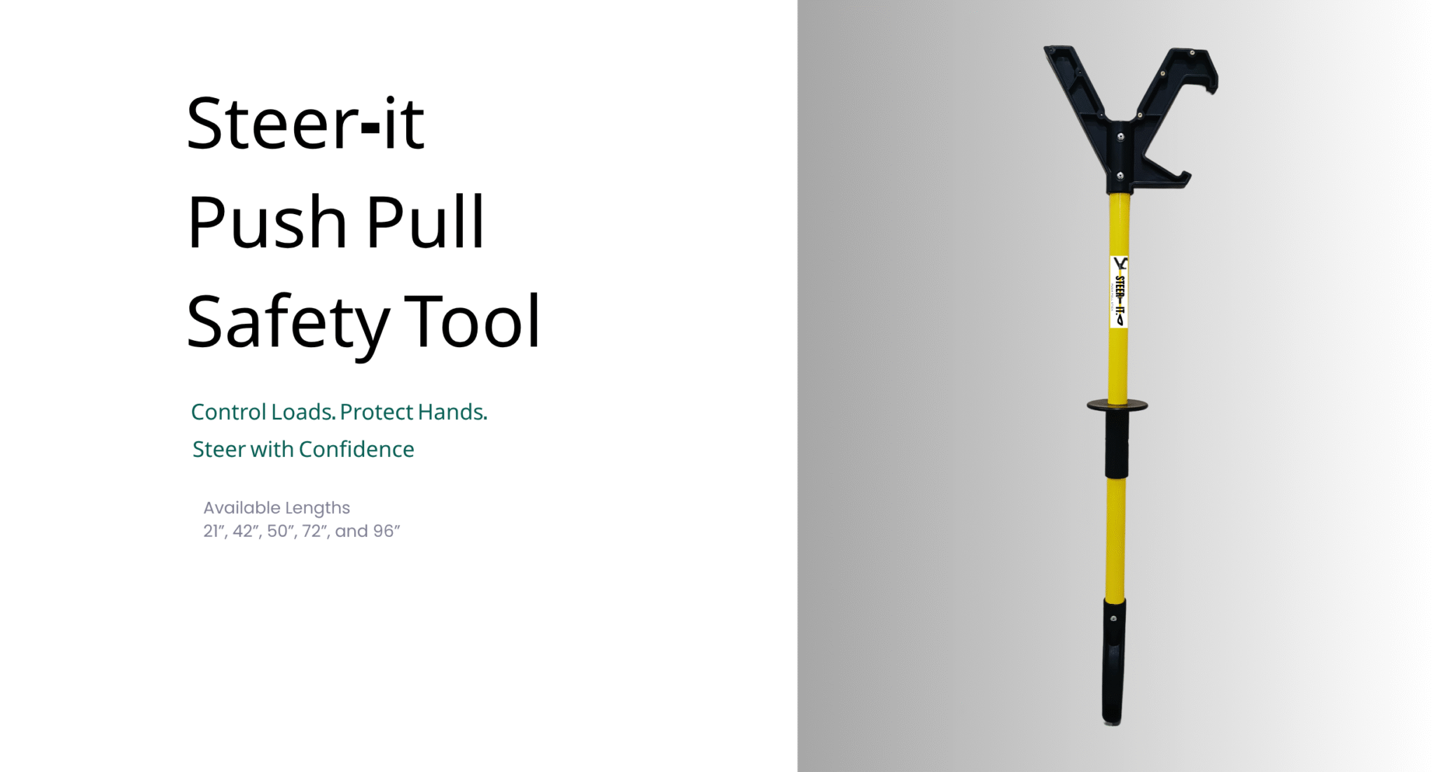 Steer-it Push Pull Safety Stick